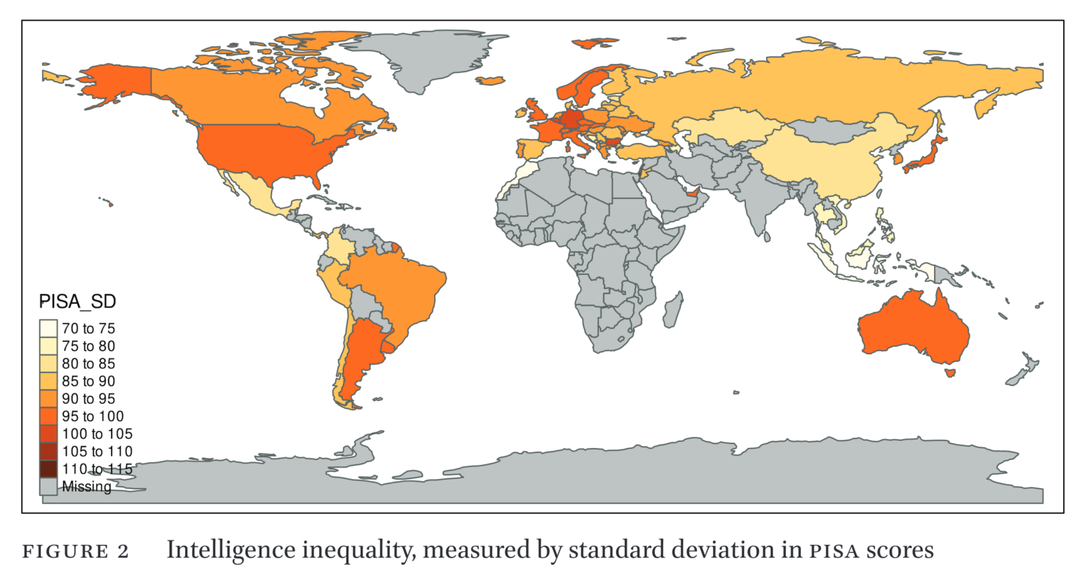 New study out: Intelligence Inequality and Income Inequality: The ...
