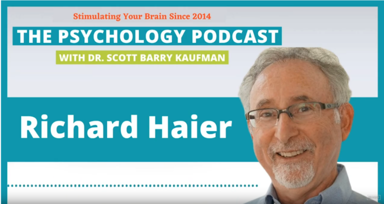 Richard Haier on the Nature of Human Intelligence || The Psychology ...