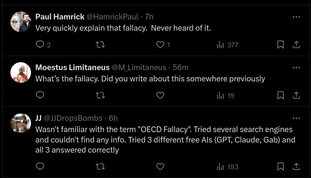 The OECD fallacy – Clear Language, Clear Mind