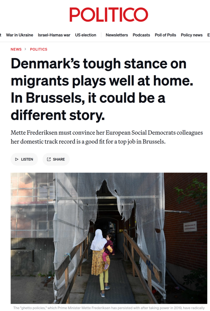 The myth of Danish Social Democrats being hard on immigration – Clear ...